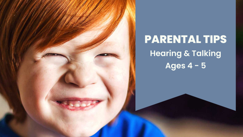 Hearing And Talking For 4 To 5 Year Olds SmallTalk Bellevue WA