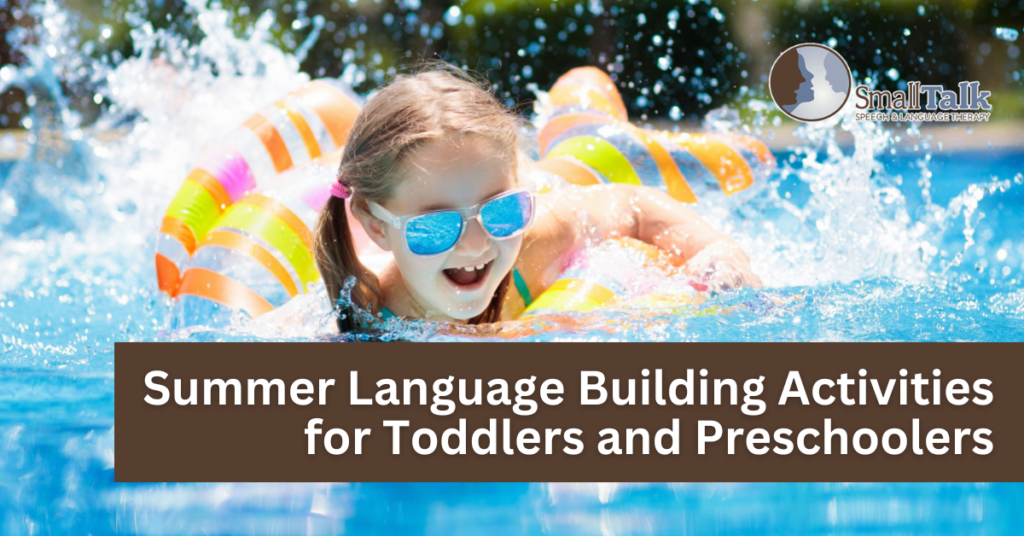 Summer Language Building Activities for Toddlers and Preschoolers ...
